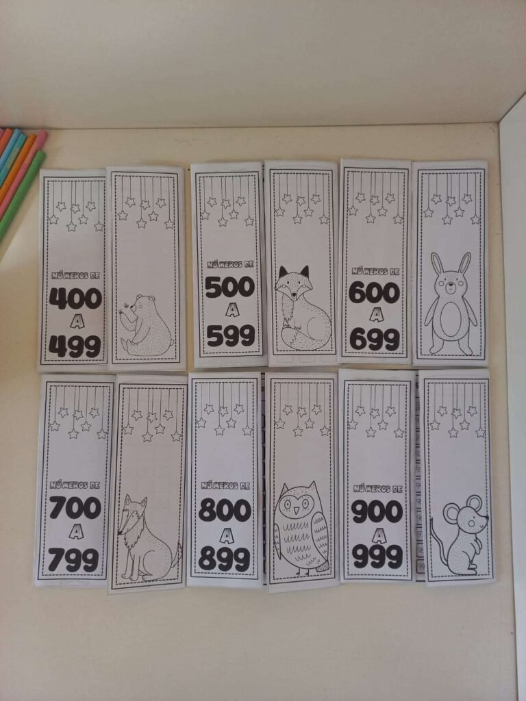 Números de 0 a 999 – Atividades Edukar