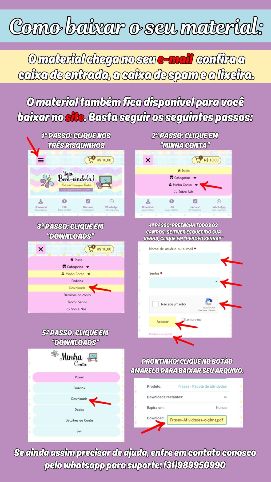 Calcule e pinte – Adição e subtração – Atividades Edukar
